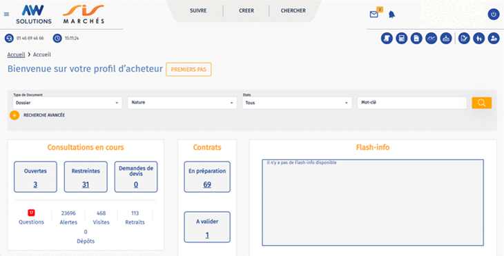 Dématérialisation de la commande publique et Profil Acheteur | SIS Marchés